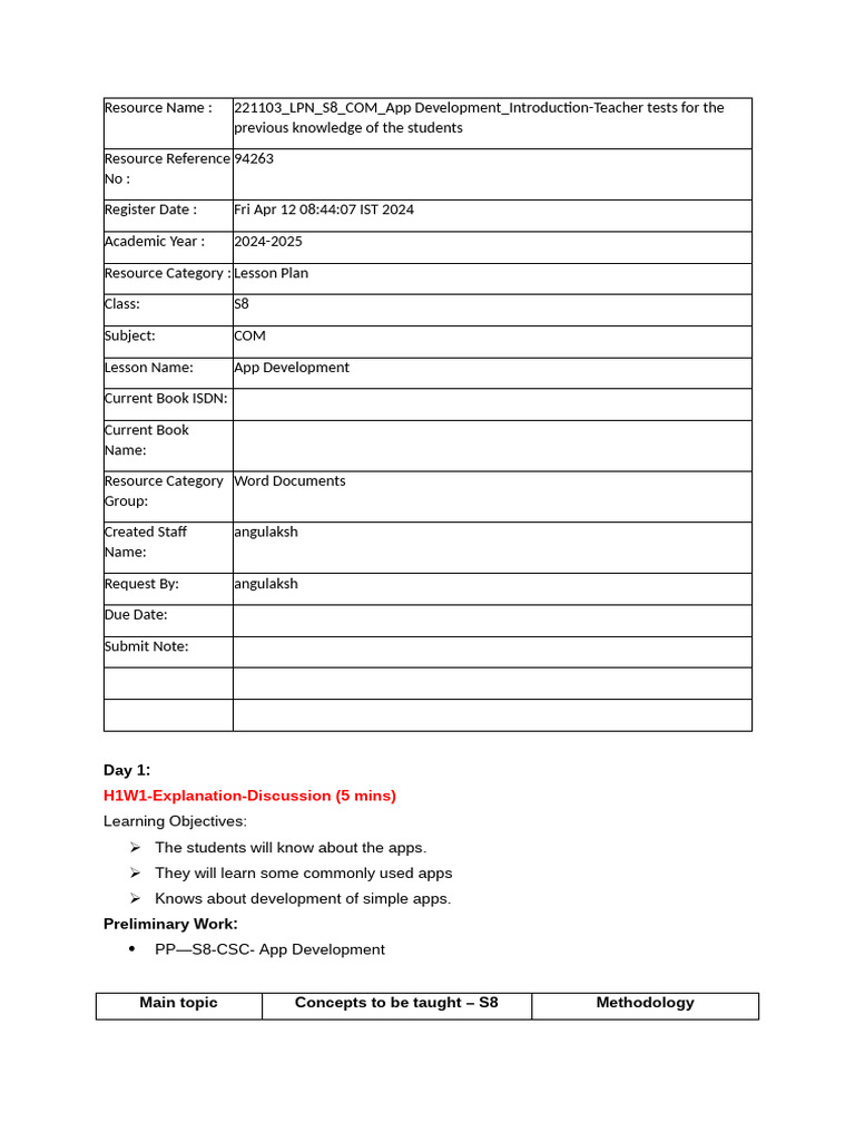 LPN COM S8 AppDevelopment Introduction Introduction 1741595649682 | PDF