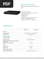 Datasheet iNVD 3032 | PDF | HDMI | Endereço de IP