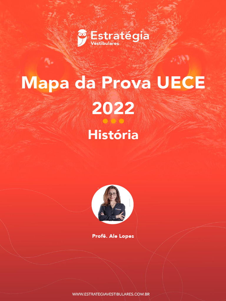 Mapa de Prova - Vestibular UECE 20221 | PDF | Renascimento | Custo de vida