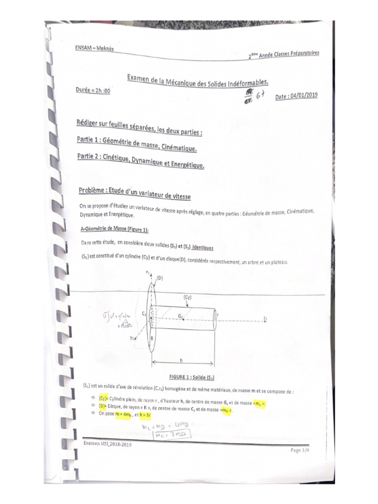 ENSAM - Meknès | PDF