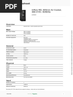 ACRD301S InRow Cooling Data Sheet | PDF | Electrical Components ...