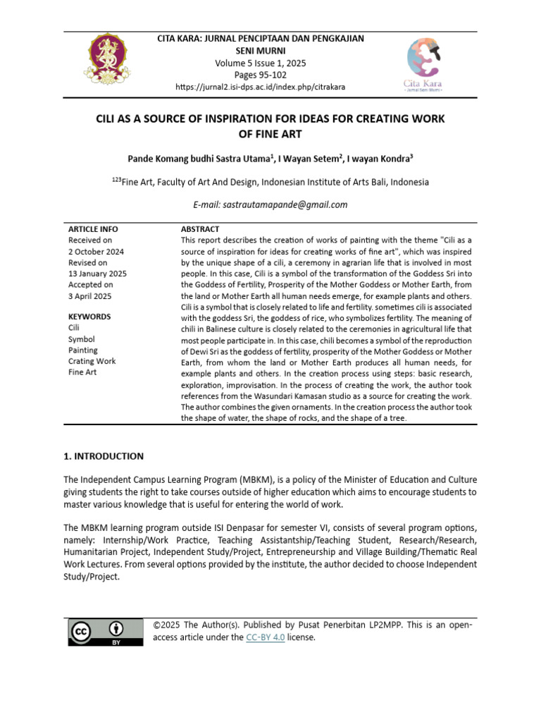 CILI As A Source of Inspiration For Ideas For Crat | PDF