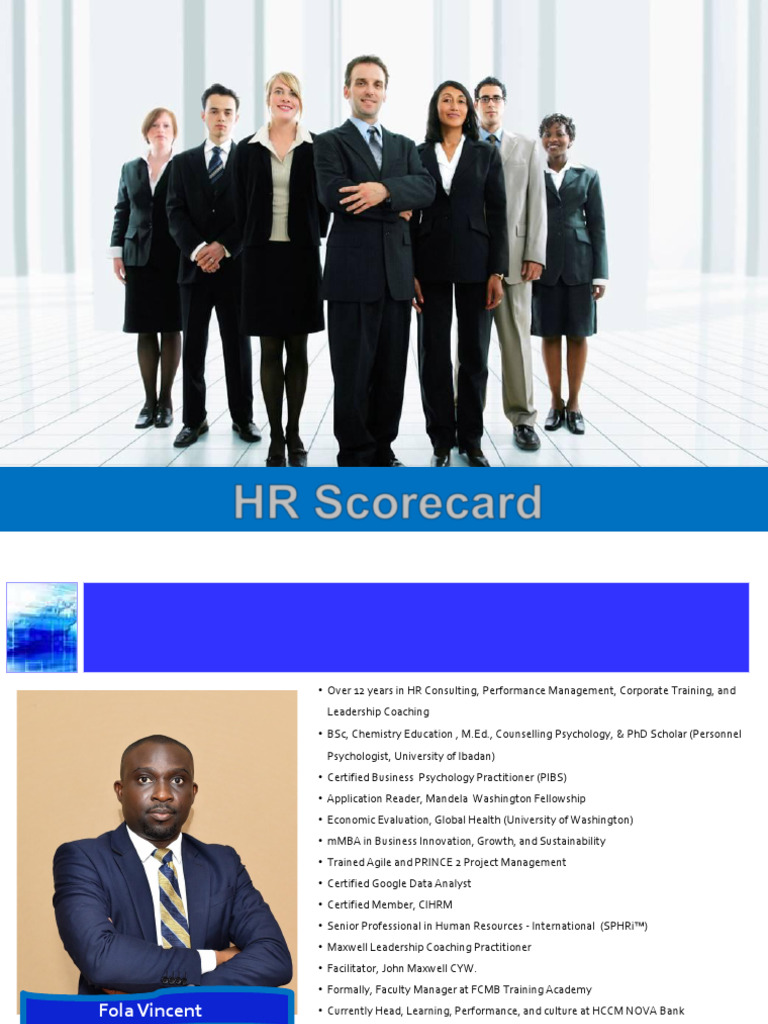 HR Scorecard New | PDF | Business | Economies