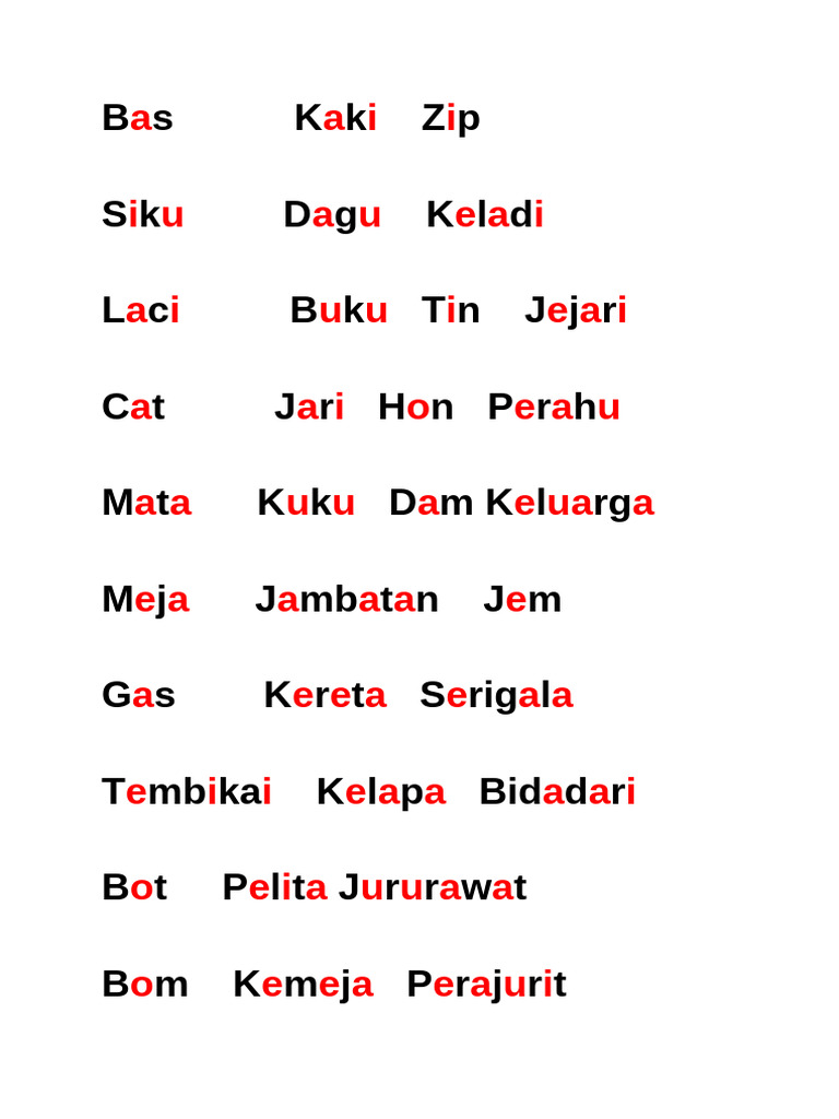 Bacaan | PDF