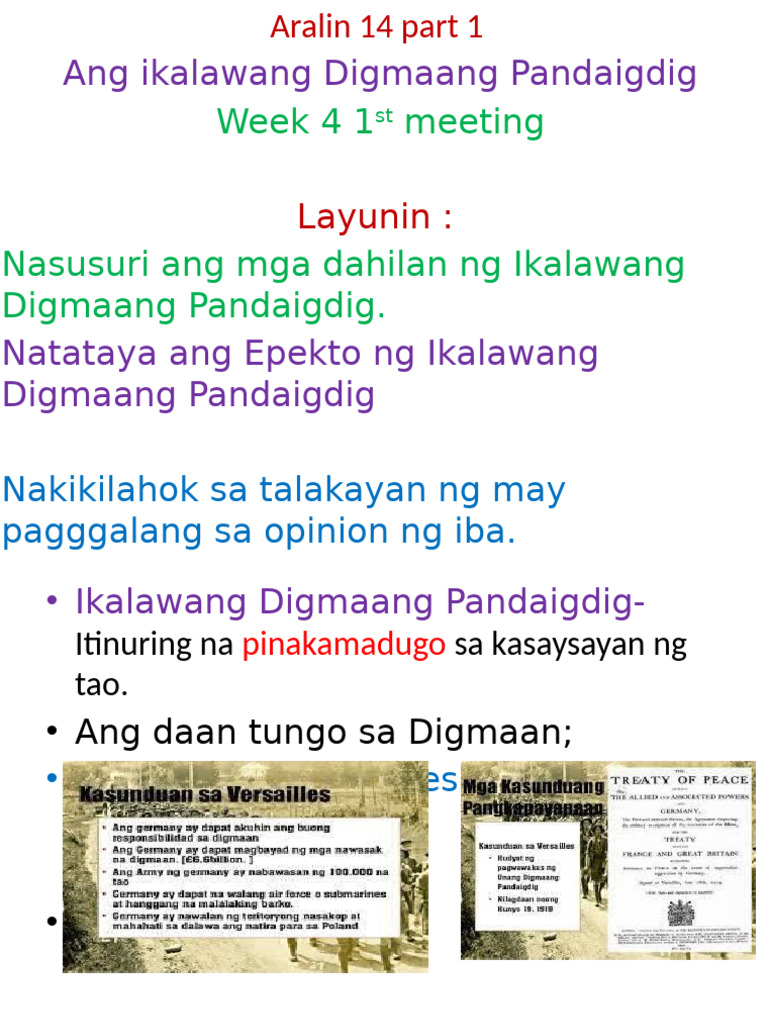 4th Quarter Aralin 2 | PDF