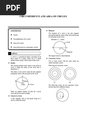 Circumference Of Circles Worksheet Pdf