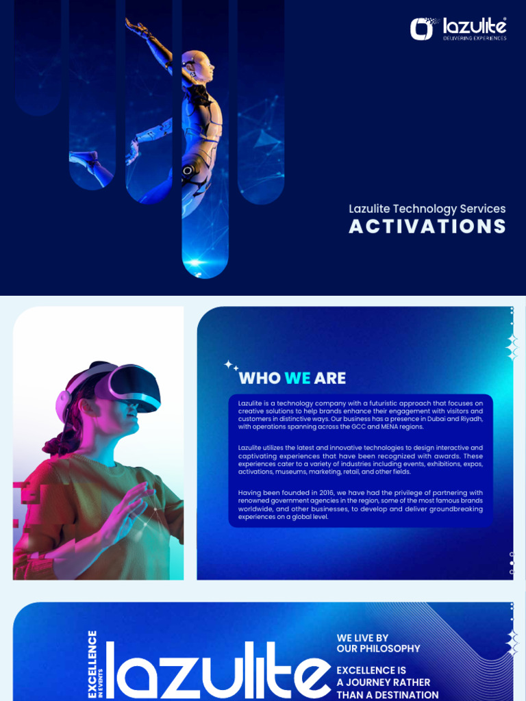 Lazulite Technology Services Company Profile | PDF | Augmented Reality ...