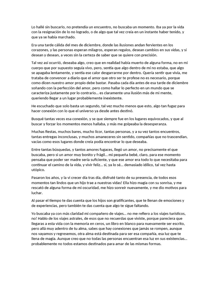 Un Día A La Vez | PDF | Amor