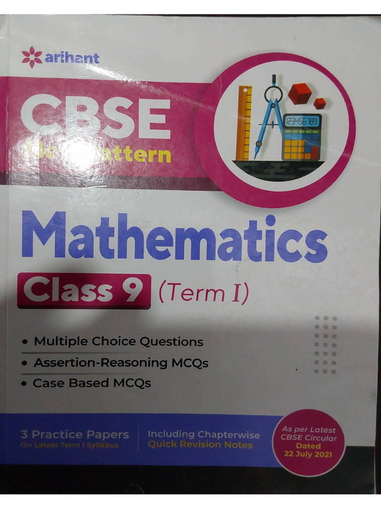 CBSE Mathematics Term 1 | PDF