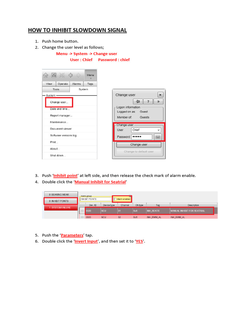 How To Inhibit Slowdown Signal | PDF