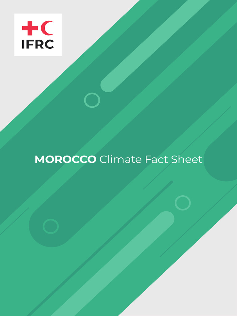 MOROCCO Climate Fact Sheet EN | PDF | Natural Disasters | Rain