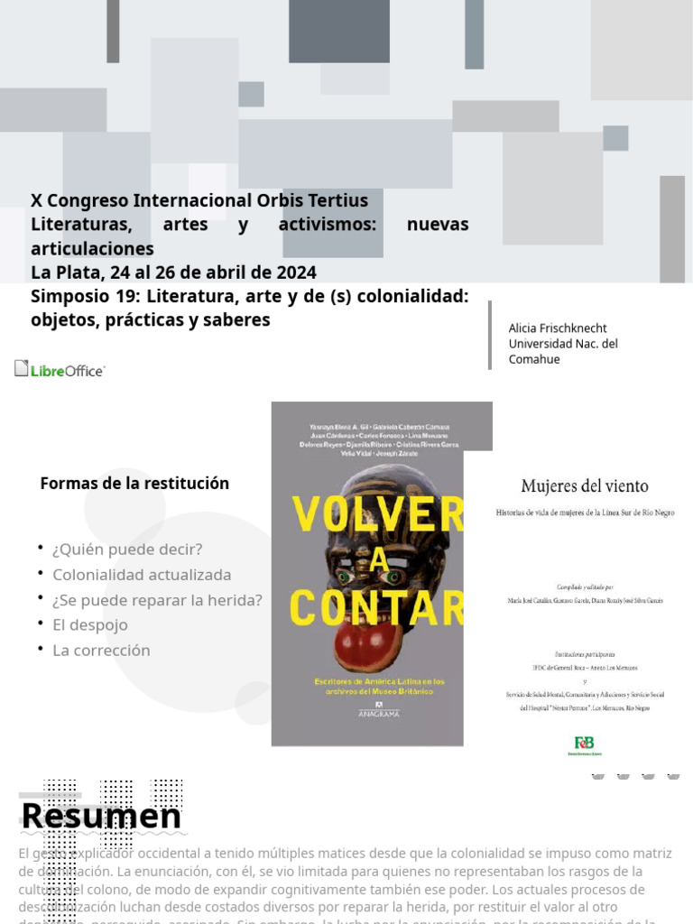 Frischknecht Orbis Tertius 2024 | PDF | Educación en artes liberales
