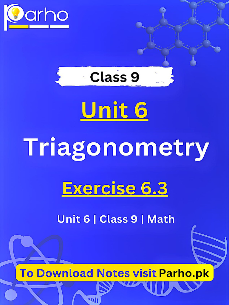 9th Math Exercise 6.3 | PDF