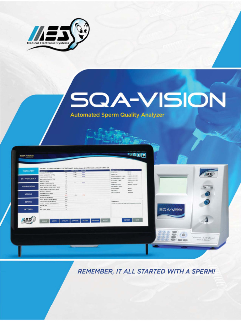 SQA VISIONSpermAnalyzerBrochure | PDF