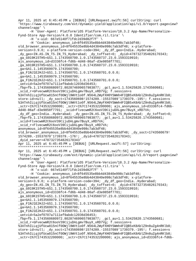 Logout Issue Logs2025-04-11 | PDF | Software