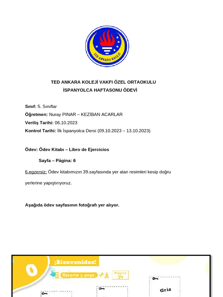 Odev - Los Deberes | PDF