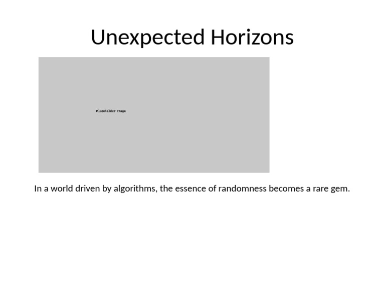 Random Slide Presentation | PDF