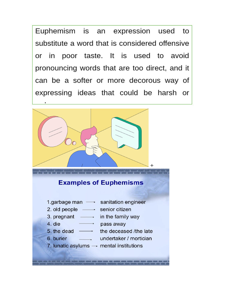Understanding Euphemism Meaning | PDF
