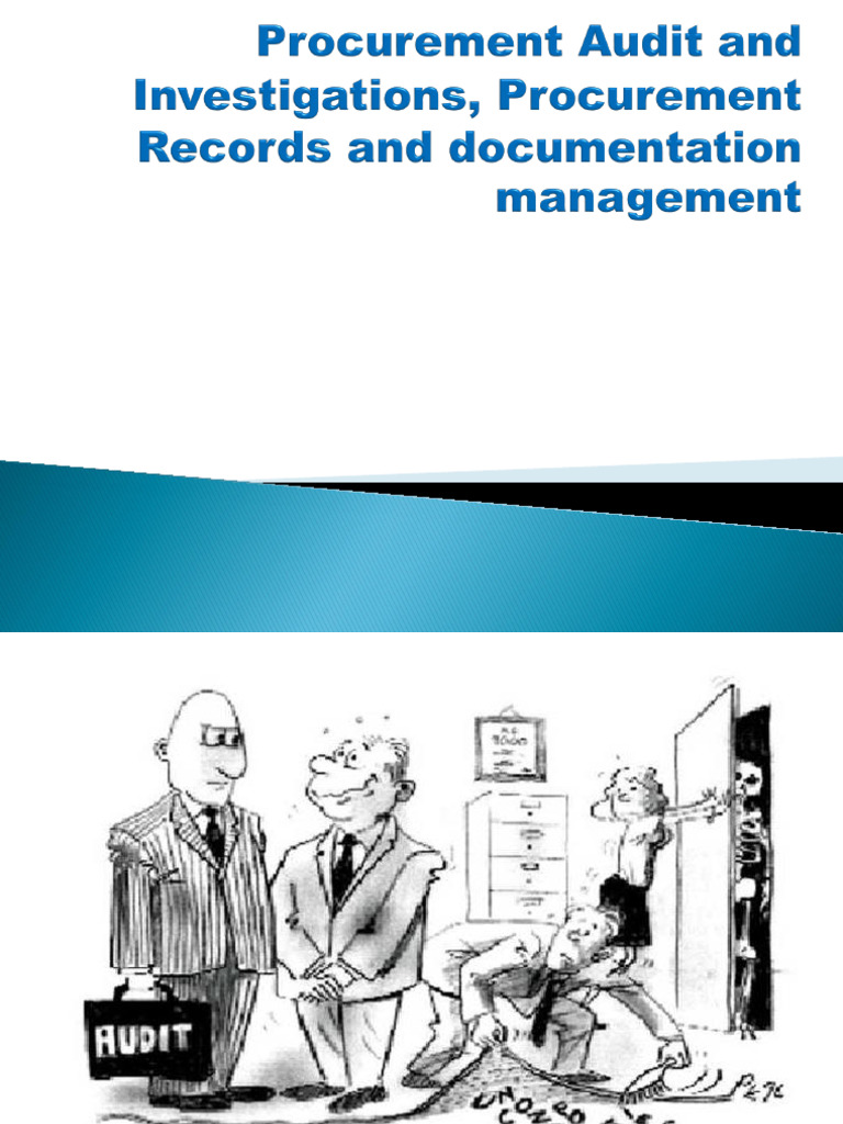 15 PPM WKD Procurement Audit and Investigations (Autosaved) | PDF | Audit | Invoice