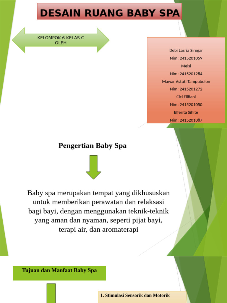 Desain Ruang Baby Spa Sederhana | PDF