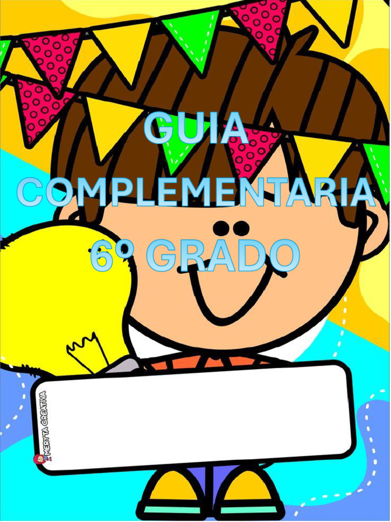 Guia Complementaria 6º Grado | PDF