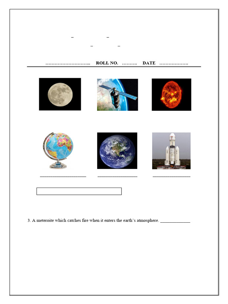 Sunita in Space_class 5_kv Bettiah (2) - Anu Priya | PDF | Physical Sciences | Planetary Science