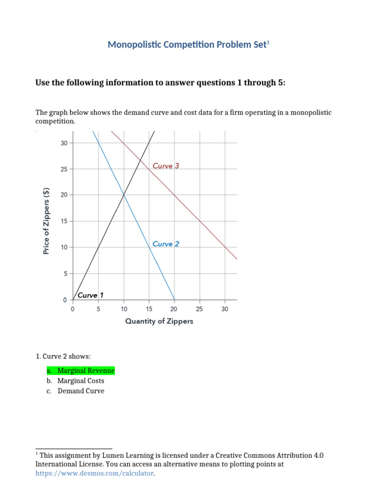 10 Monopolistic Competition | PDF | Profit (Economics) | Economic ...