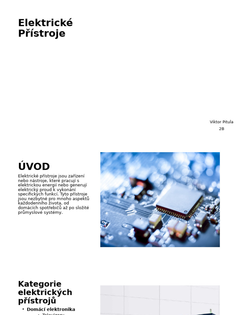 Elektricképřístroje Pitula | PDF