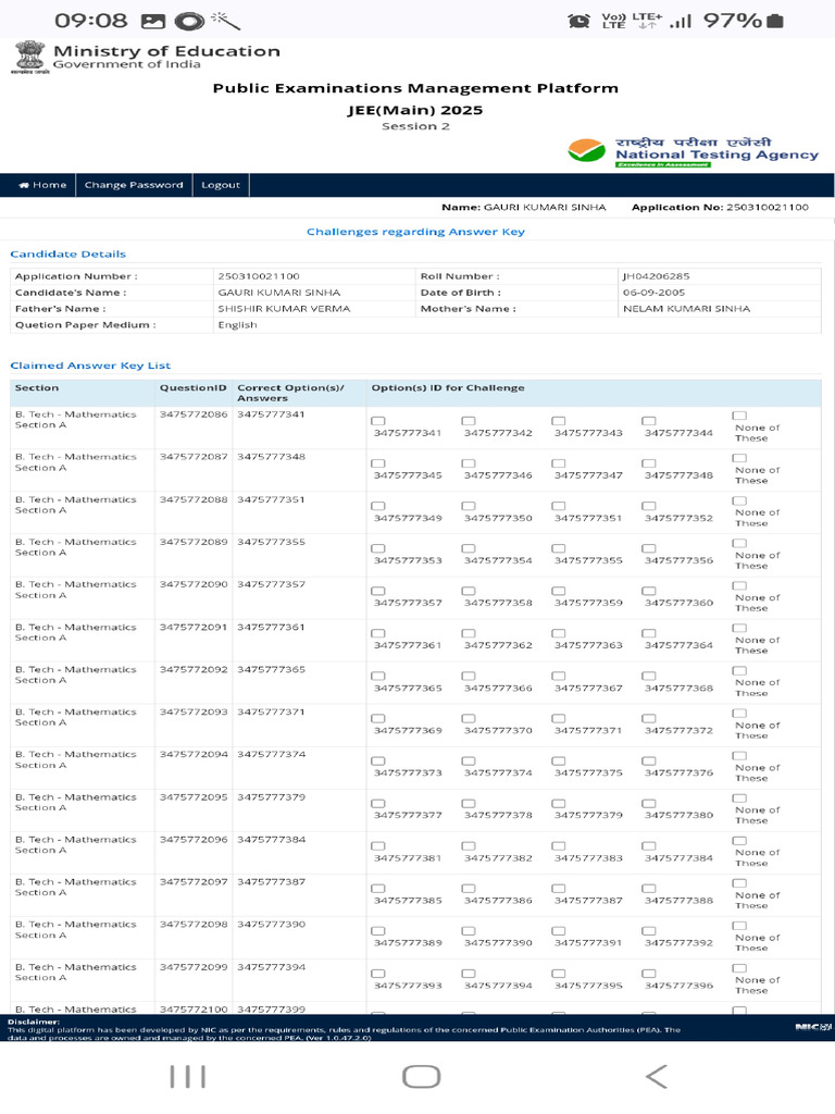 Challenge Ans - Key | PDF