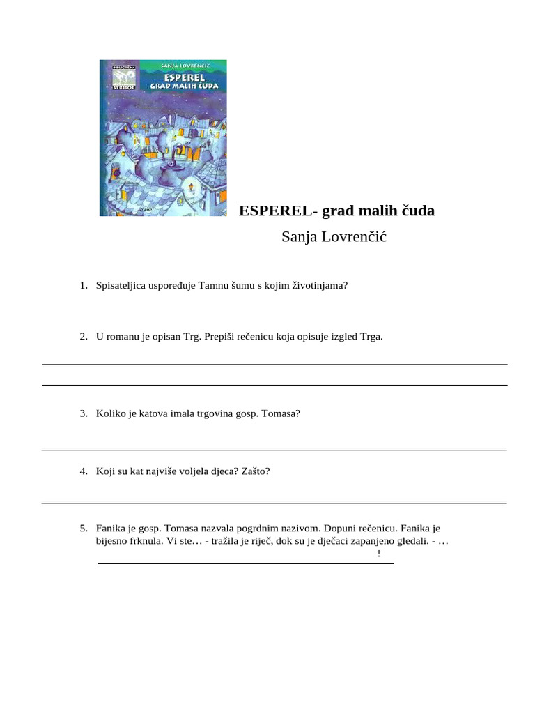 Esperal - Grad Malih Uda | PDF