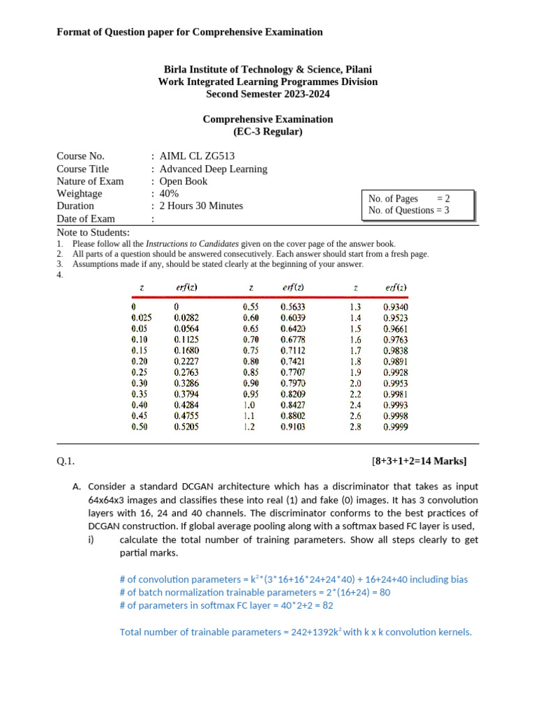 Solution Aiml Adl Ec-3r s2-2023 | PDF | Applied Mathematics | Artificial Intelligence