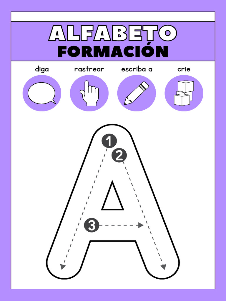Formación y Uso del Alfabeto | PDF