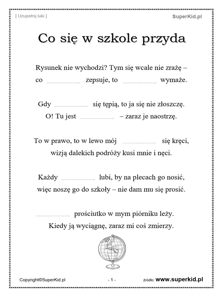 Uzupelnij Luki 1a | PDF