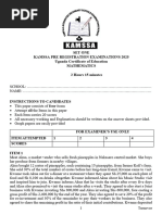 Shapta Uce Geography 2024 4 | PDF | Uganda | Economies