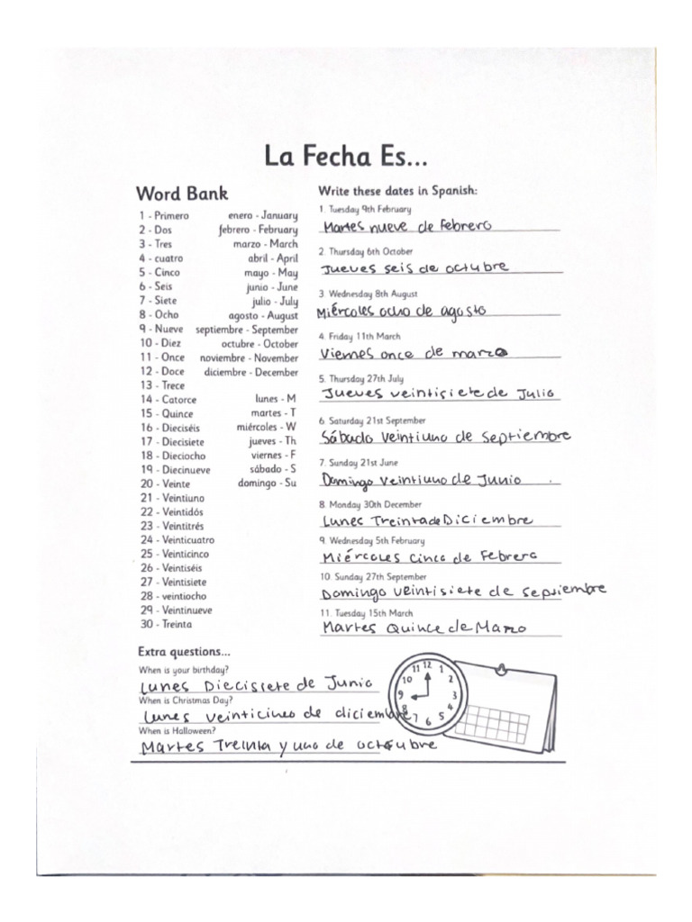 Tina Hong - La Fecha Es... | PDF