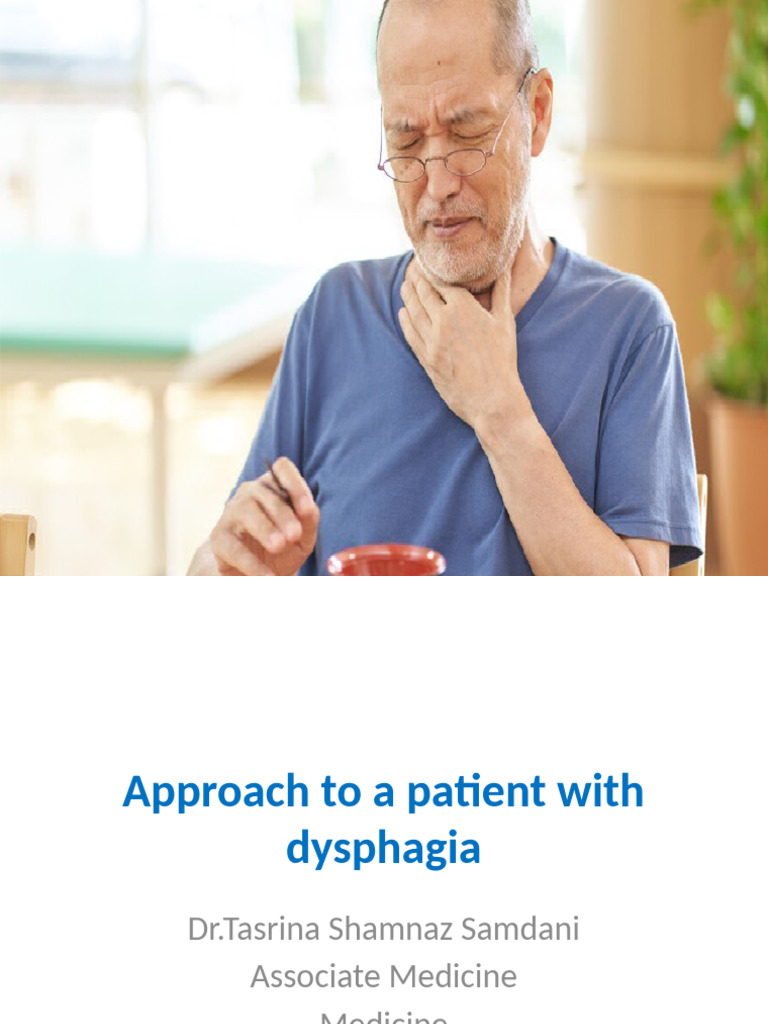 Dysphagia: Assessment and Management | PDF | Esophagus | Diseases And ...