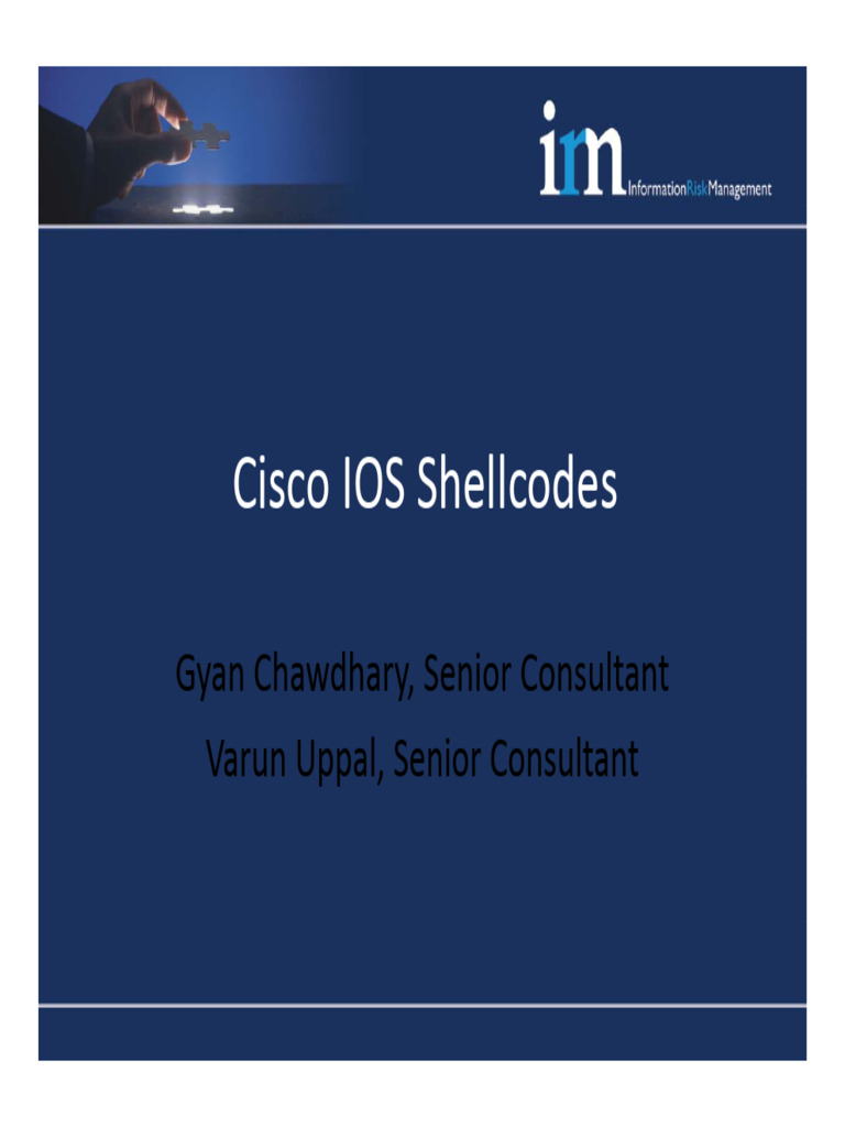Cisco IOS Shellcodes | PDF | Zip (File Format) | Computer Science