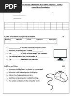 Class 2 Computer REVISION WORKSHEET T2 | PDF