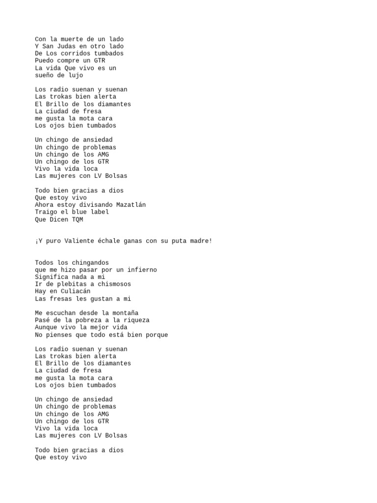 Mami to quieres | PDF