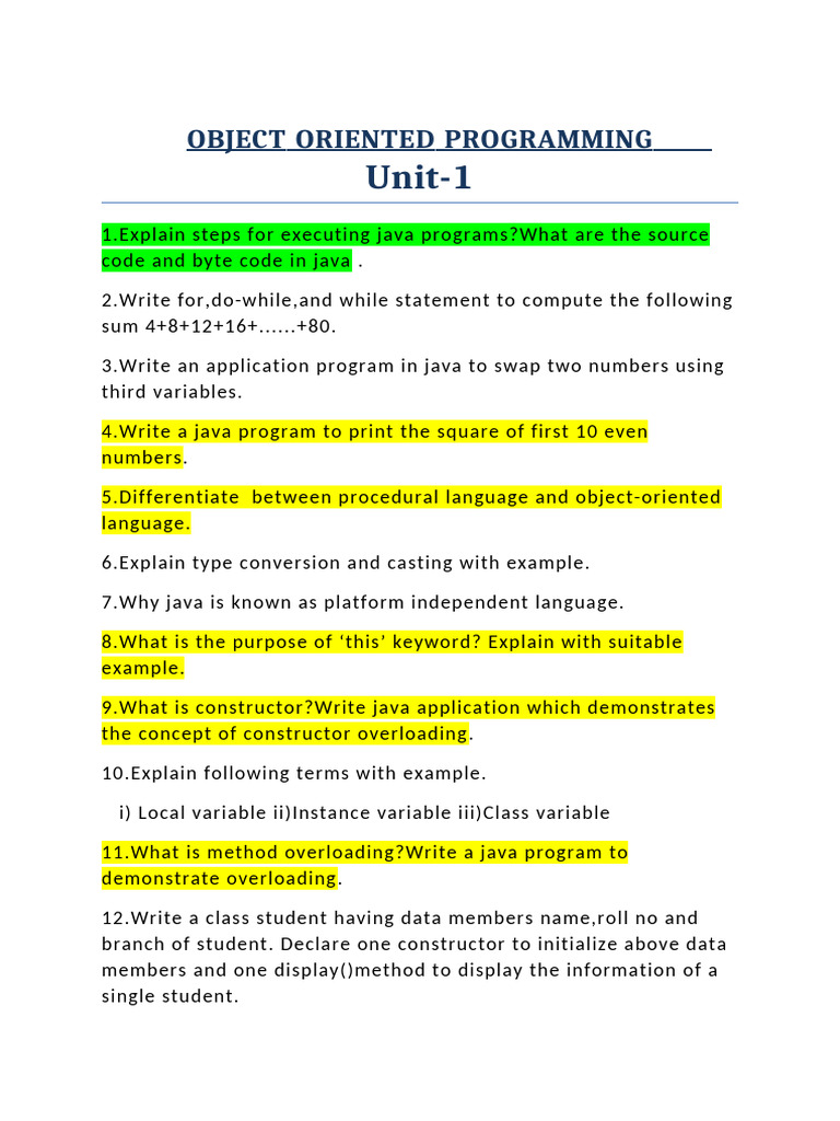 Vedanti Oops Imp | PDF