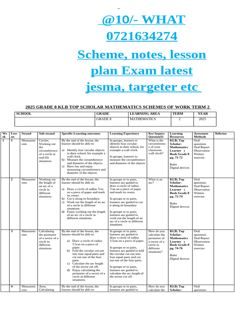 0721634274.TERM 2.gr-8.MATH. Klb-Top-Scholar-Mathematics-Schemes-Of ...