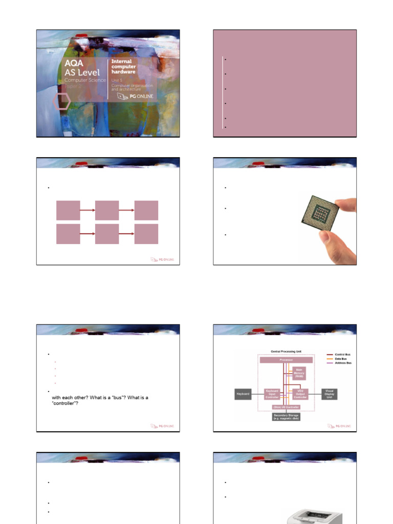 Internal Computer Hardware Overview | PDF | Input/Output | Computer Data Storage