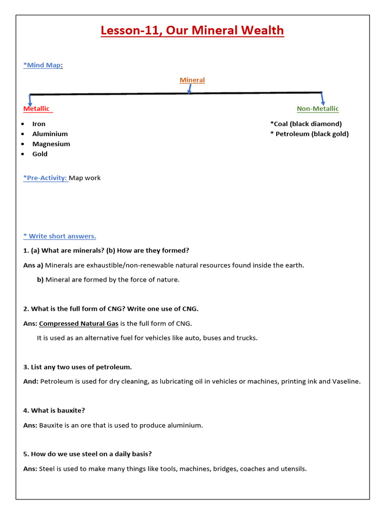 Understanding Our Mineral Wealth | PDF | Petroleum | Minerals