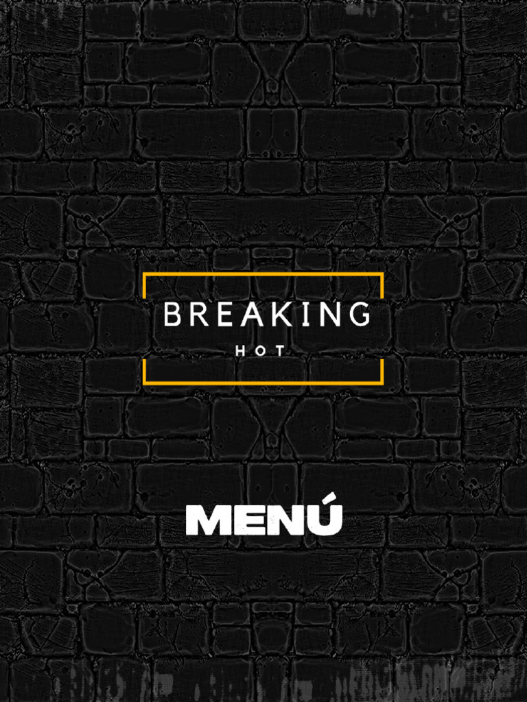 MENU BREAKING HOT Junio 2024 | PDF
