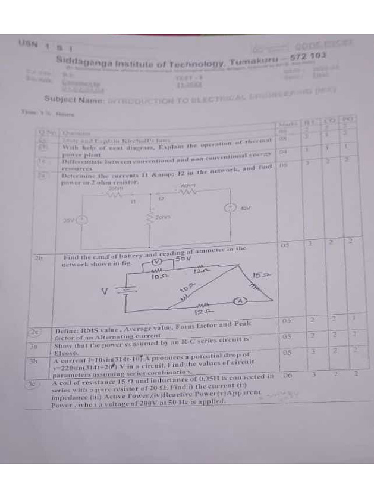 Electrical PYQs | PDF