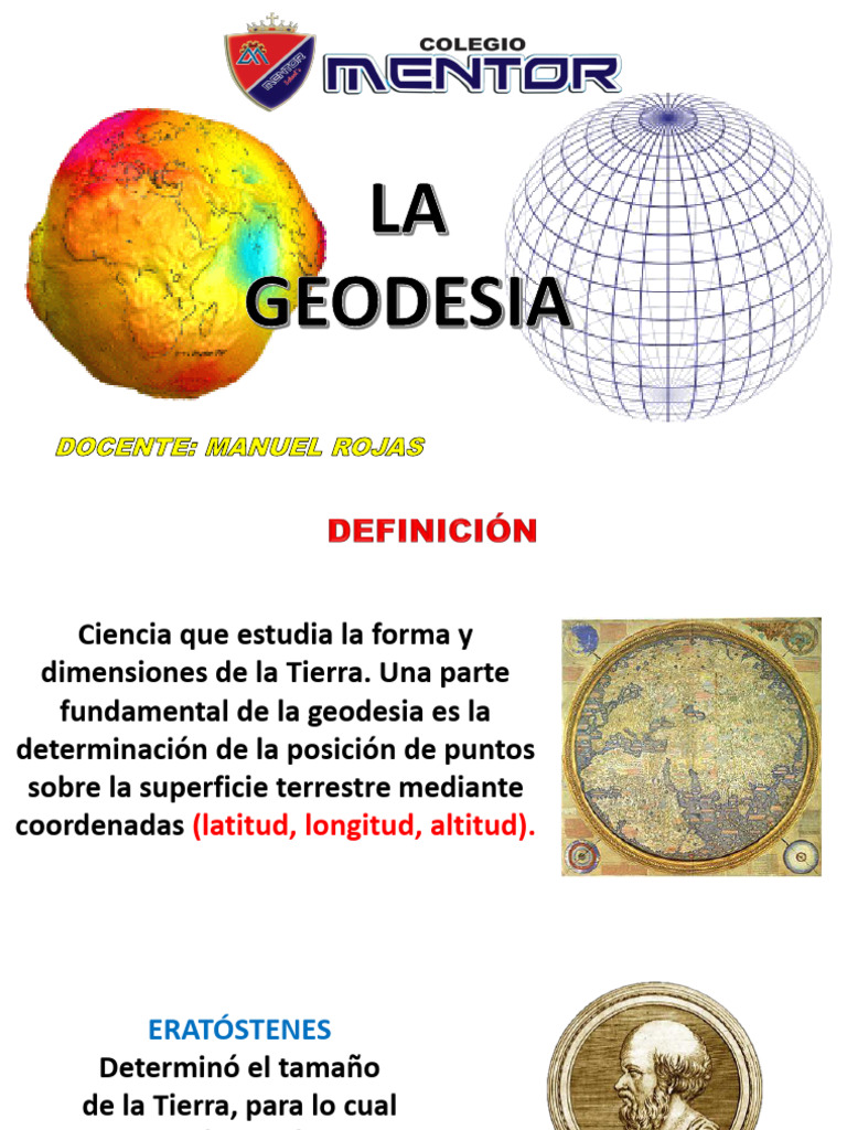 Geodesia: Forma y Dimensiones de la Tierra | PDF | Ecuador | Tierra