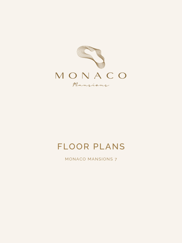 Floorplans Monaco 7 | PDF | Home | Hygiene
