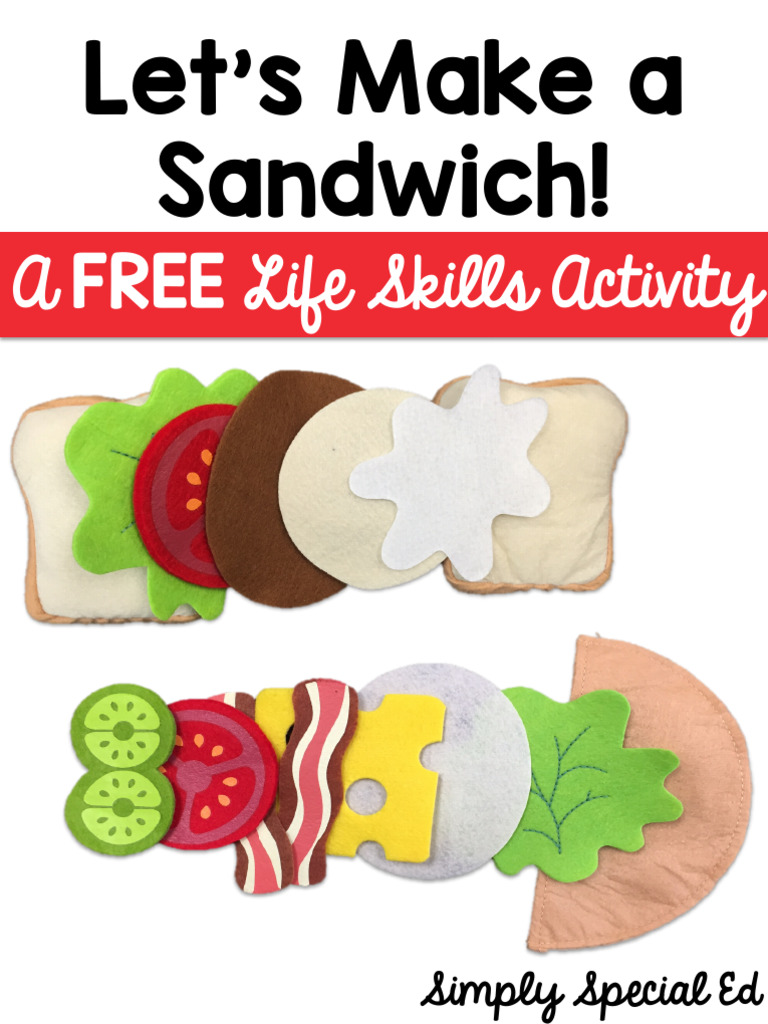 Free Sandwich Making Activity | PDF