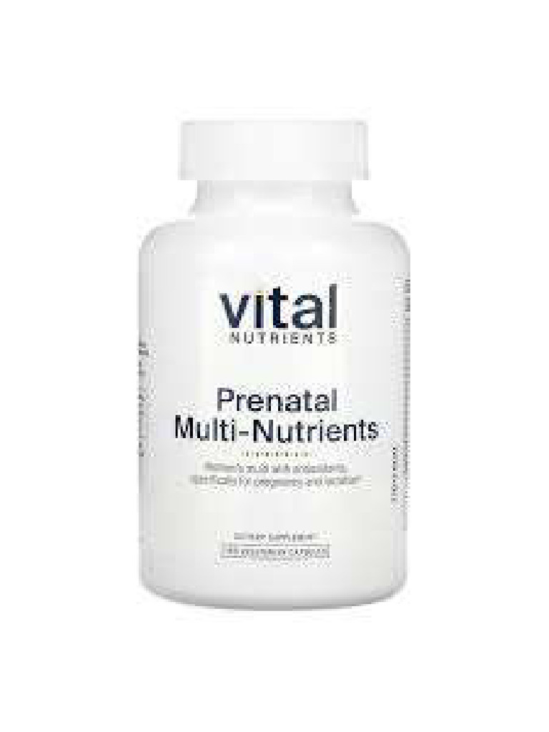Prenatal Multivitamin and Vital | PDF