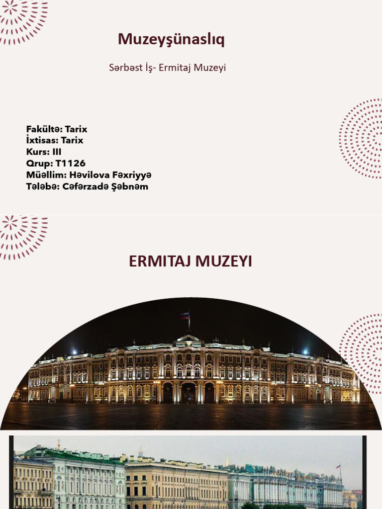ERMITAJ MUZEYI | PDF
